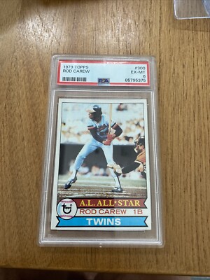 1979 Topps Rod Carew #300 - PSA6 | eBay