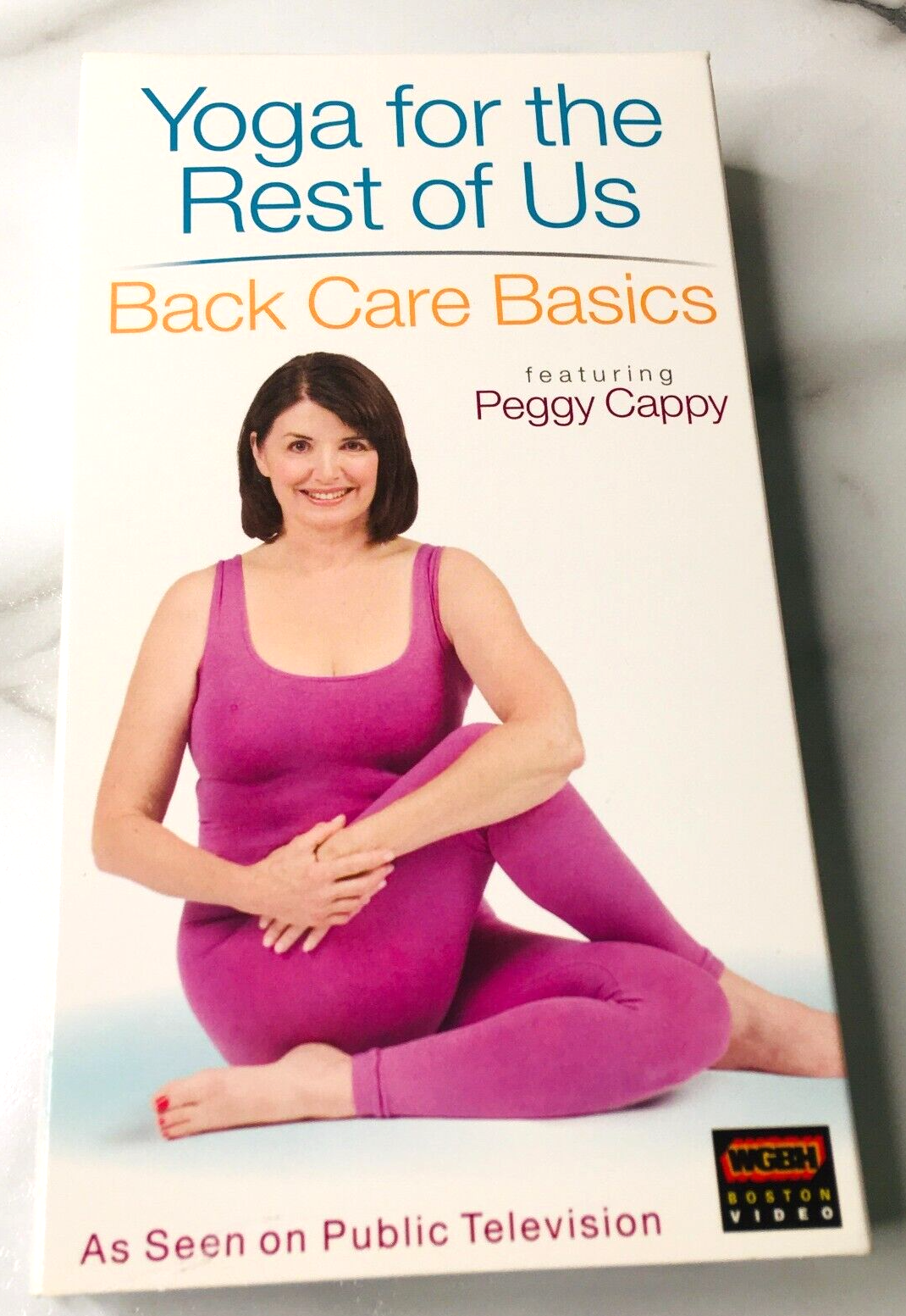 Yoga for the Rest of Us Back Care Basics VHS By Peggy Cappy VCR 123 ...