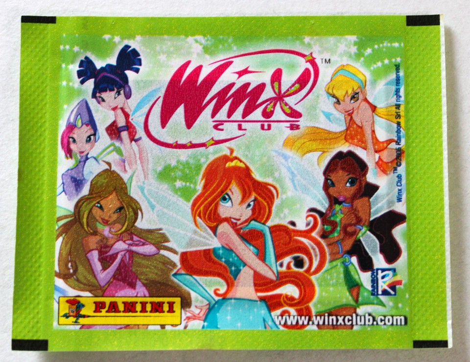 Panini Sticker Winx Club 2 2005 Rare 4 x Box Display 200 Packets Bags ...