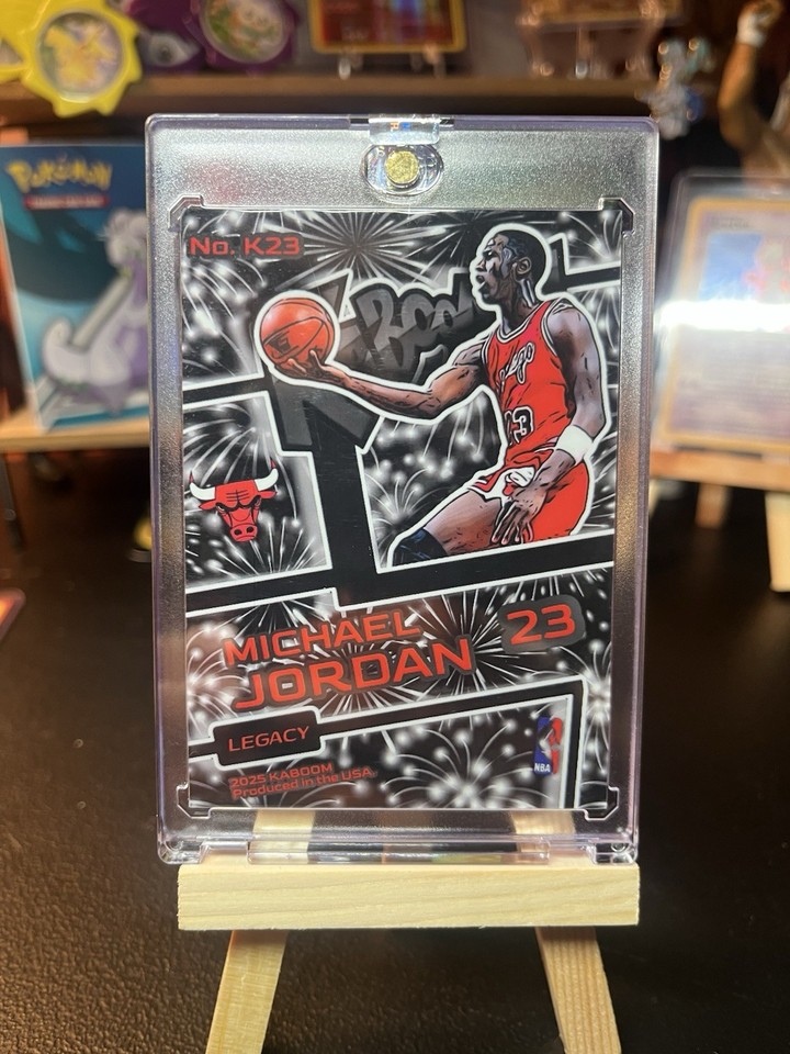 2025 Michael Jordan Legacy “Fireworks” Refractor Promo #K23 | eBay