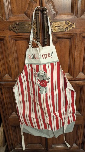 University of Alabama Crimson Tide Kitchen Apron Mit Elephant Roll Tide ...