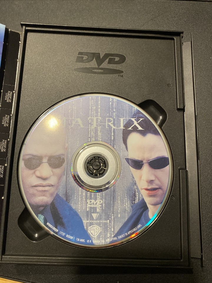 The Matrix (DVD, 1999) 85391773726 | eBay