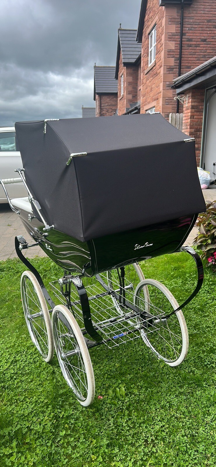 Silver Cross Coachbuilt Balmoral Pram Black | eBay UK