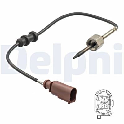DELPHI Exhaust Gas Temperature Sensor For SEAT Alhambra VW 05-10 ...
