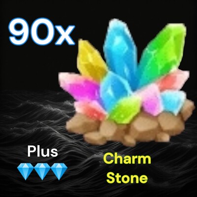 Pet Simulator 99. 90x Charm Stone and 500k Diamonds. PS99. Same Day | eBay