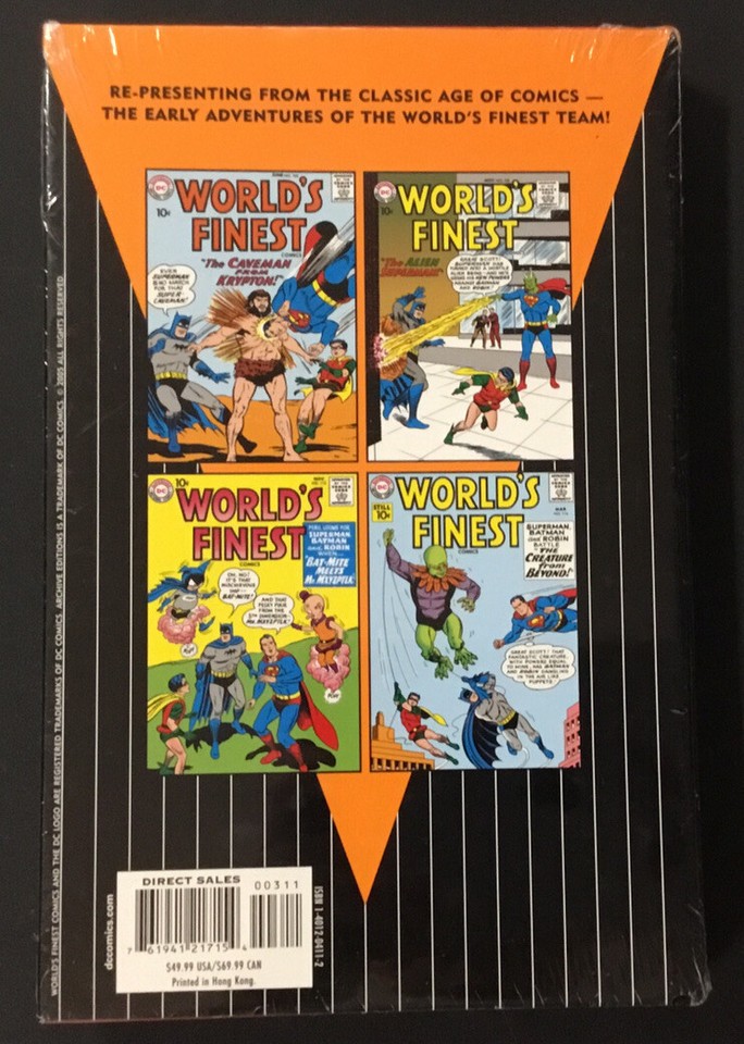 DC Archive Editions: Worlds Finest Comics Volume 3 Hardcover Sealed! | eBay