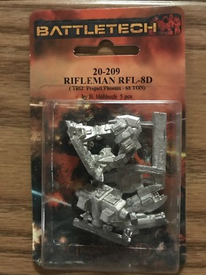 BattleTech 20-209 Rifleman RFL-8D Mech (*See Per Order Flat Rate ...