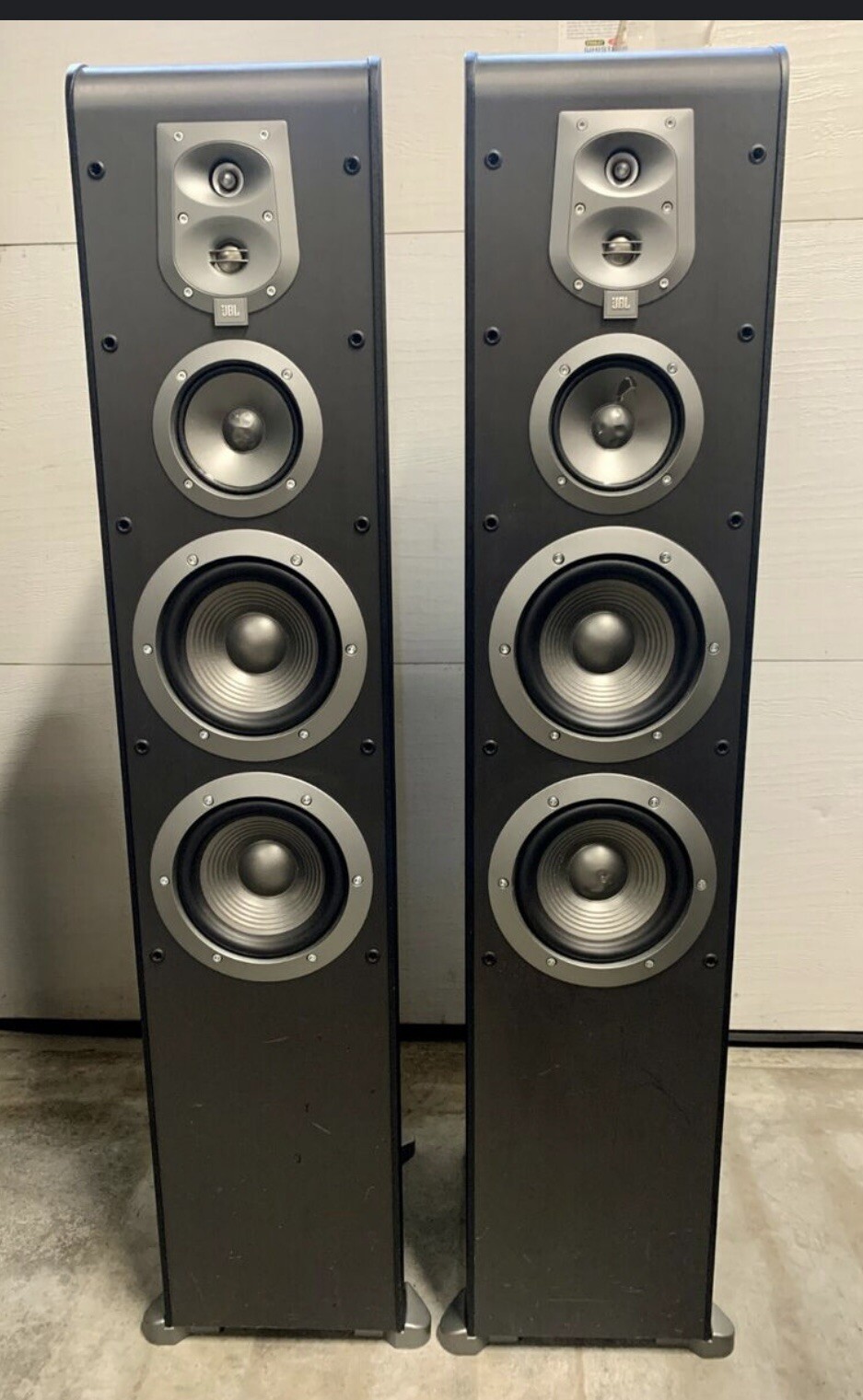 JBL ES80 4 Way Floor Standing Tower Speakers-Vintage Stereo | eBay