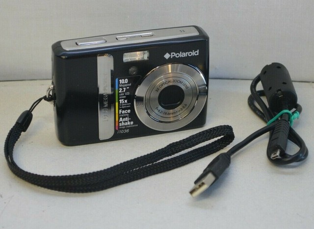 Polaroid I1036 10.0MP Digital Camera - Black for sale online | eBay