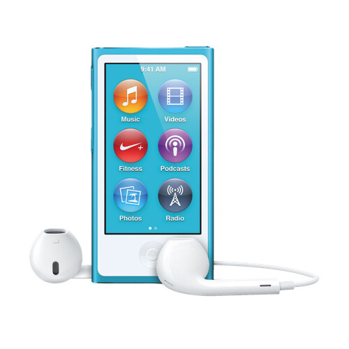 "Brand New" Apple iPod nano 7th Generation Blue 16GB MP3 Player ...