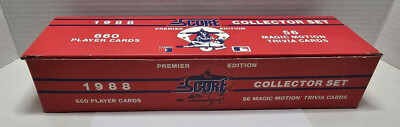 1988 Score Baseball Complete Factory Set Brand new | eBay