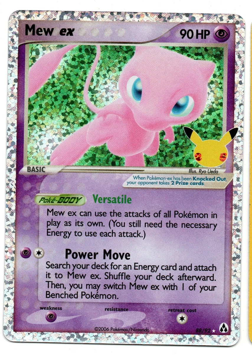 Mew Ex Card