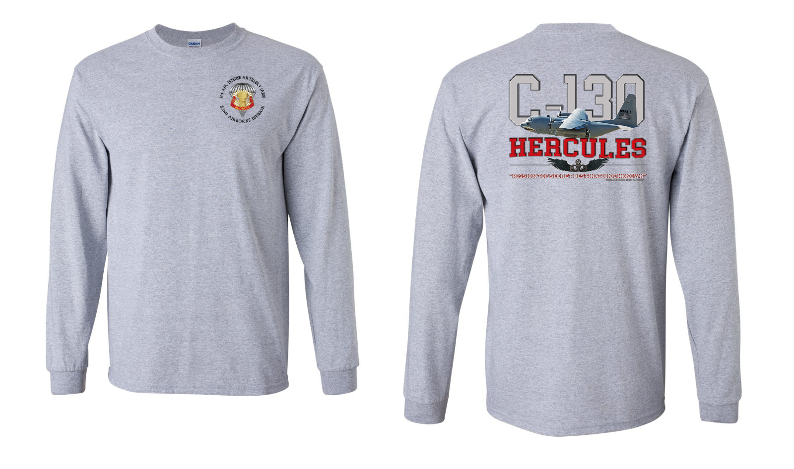 3/4 ADA (Airborne) "C-130" Long-Sleeve Cotton Shirt - 8120 | eBay