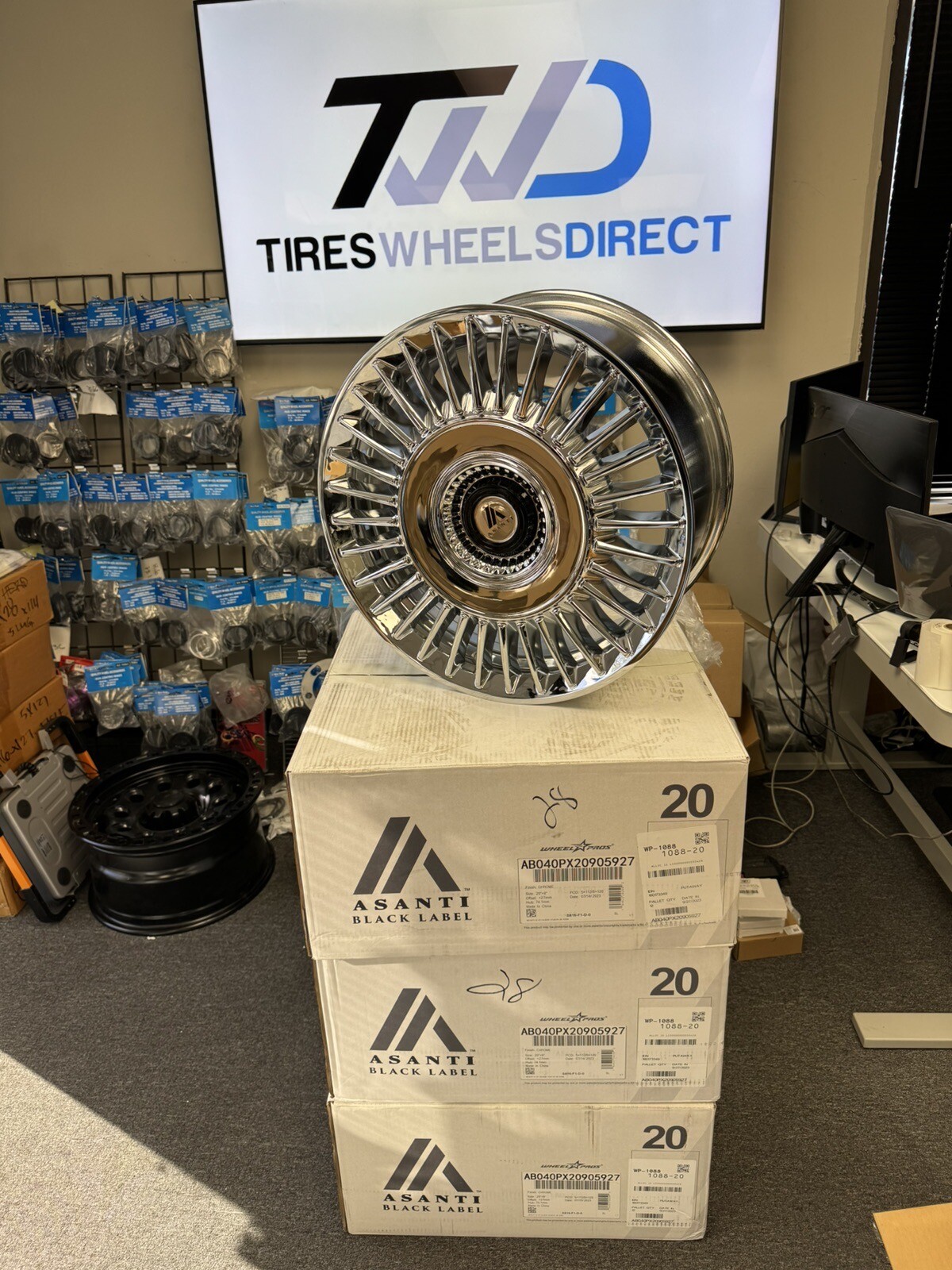 20x9 Chrome Wheels Asanti Black ABL40 Tiara 5x112/5x120 27 (Set of 4 ...