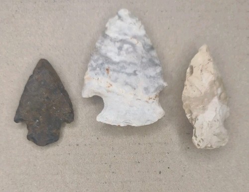 Authentic Native American Artifact Arrowhead Three (3) | eBay