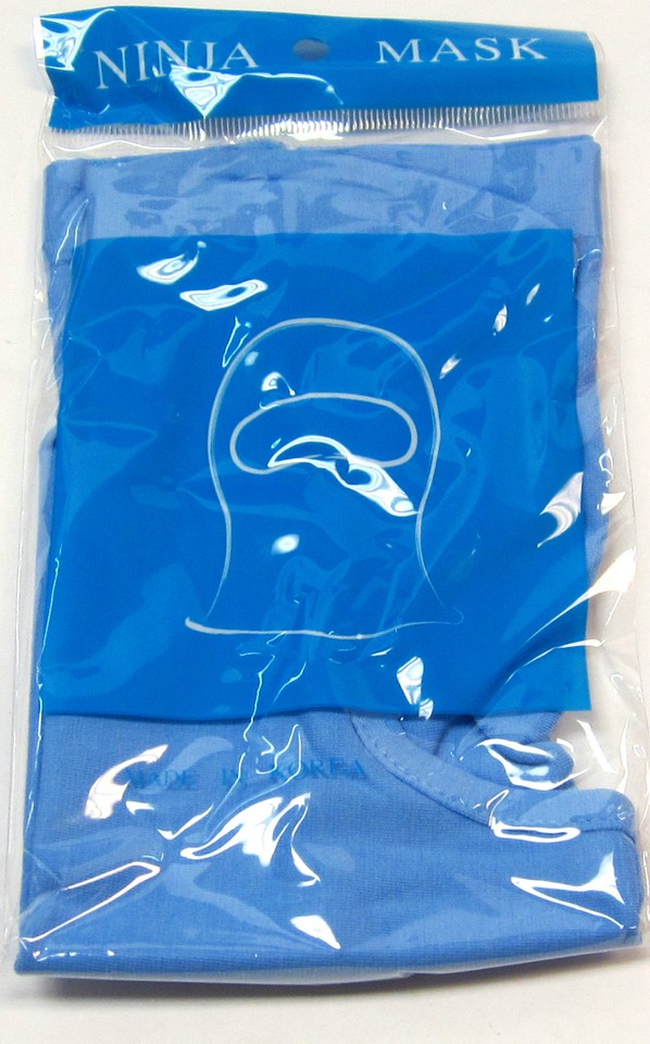 Choose Color-New Ninja Face Mask THIN COTTON BLEND UNISEX MEDIUM SIZE ...