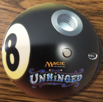 2004 Unhinged Magic the Gathering 8 Ball Vintage Life Counter Wizards ...
