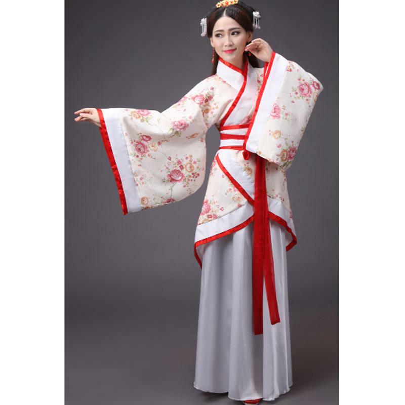Women Chinese Hanfu Cosplay Costume Ancient Fairy Clothes Stage Dance ...