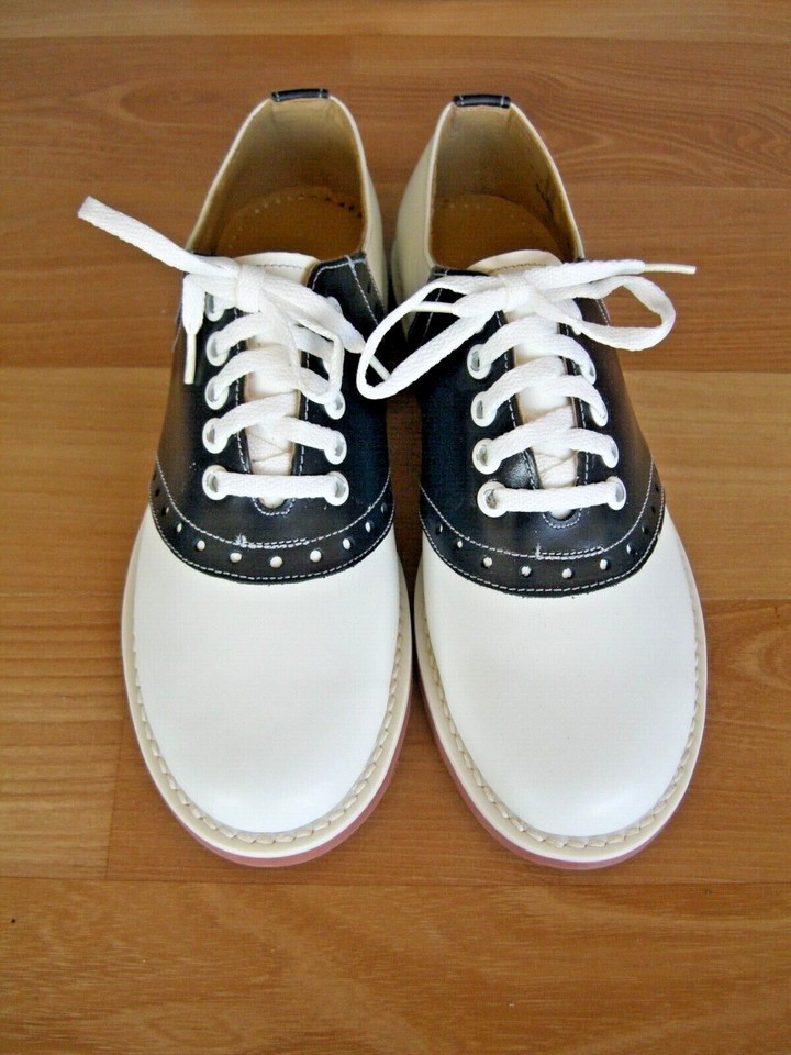 Muffy's Classic Navy blue/white Saddle Shoes School Uniform Adult sizes ...