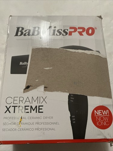 BabylissPRO Ceramix Xtreme Professional Ceramic Blow Hair Dryer Black ...