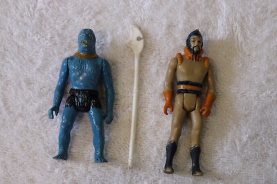 vintage Mattel Flash Gordon Ming the Merciless and Beastman action ...