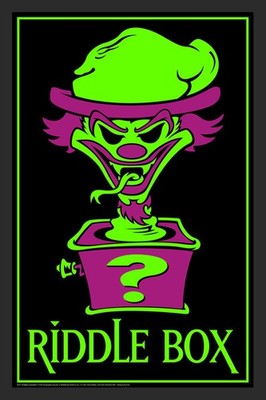 Officially Licensed ICP Riddle Box Non Flock Blacklight 24 x 36 Inch ...