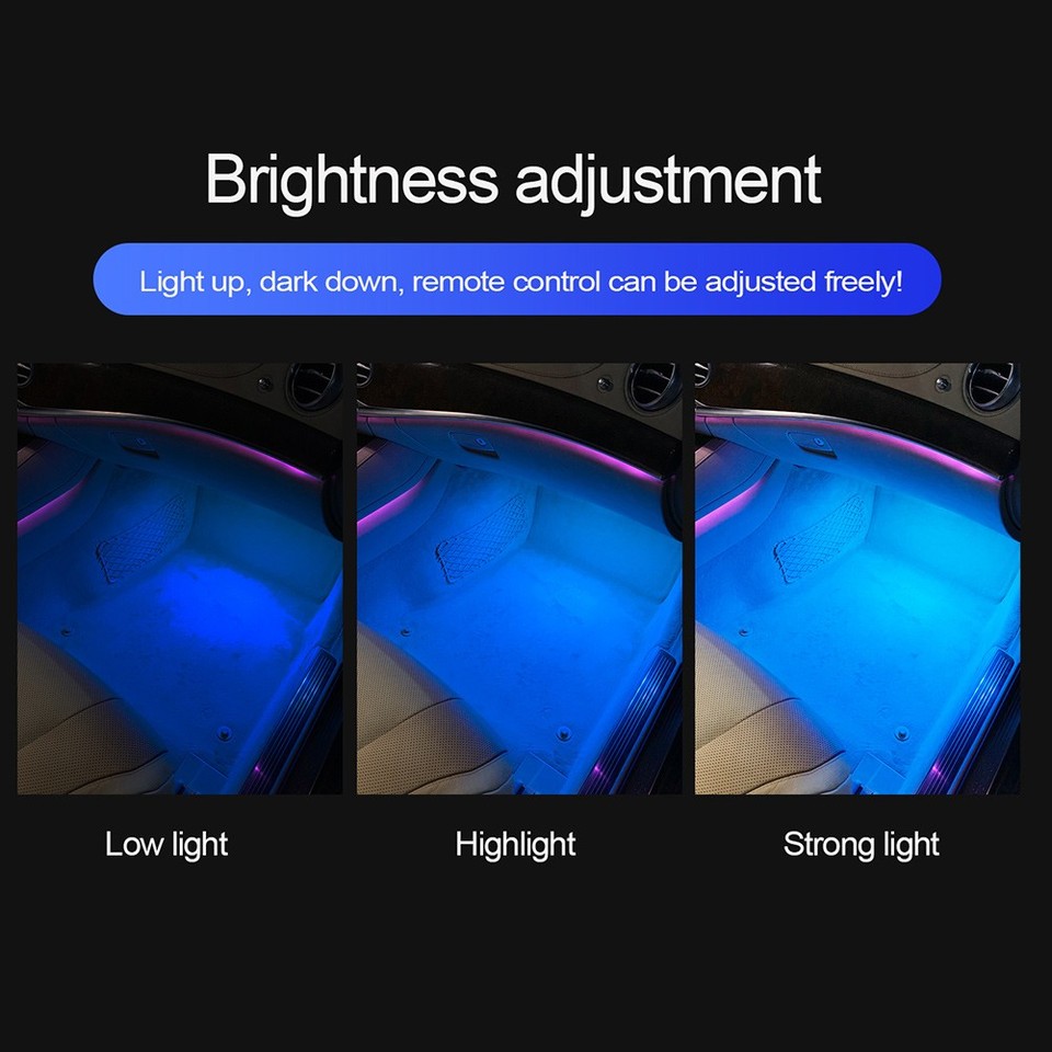 Car Interior Ambient Foot Light Atmosphere Decorative Lamp Foot Light ...