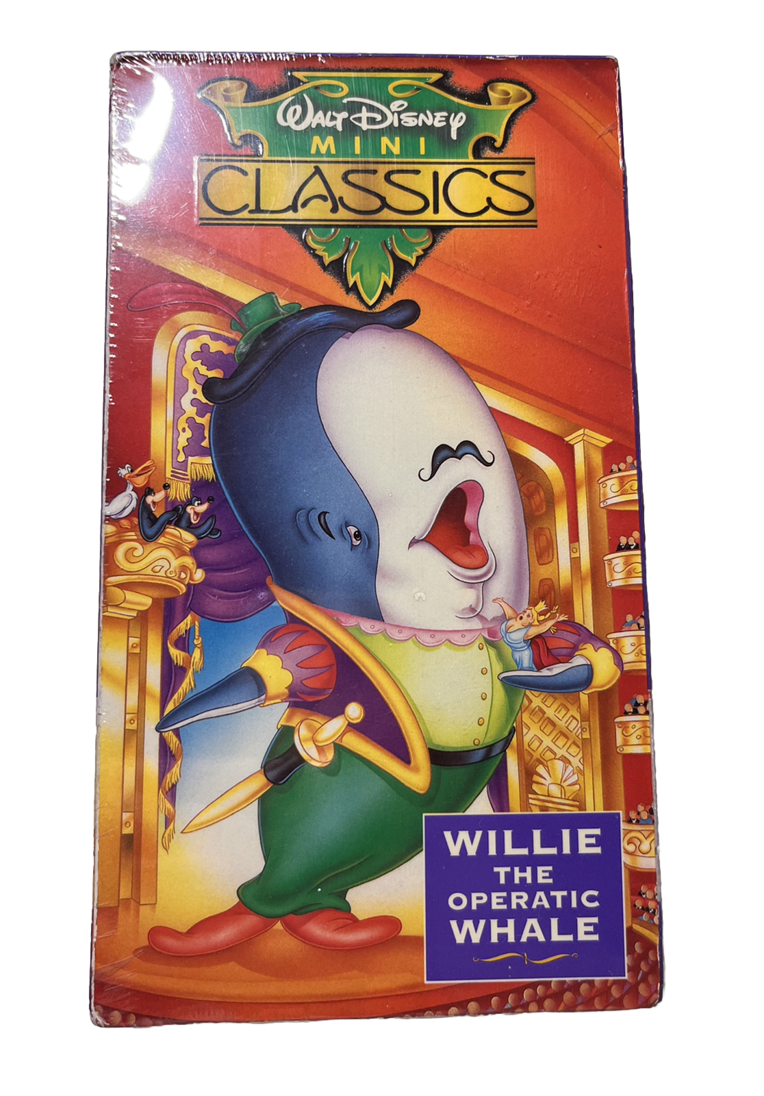 Walt Disney Mini Classics - Willie the Operatic Whale (VHS, 1991) NEW ...