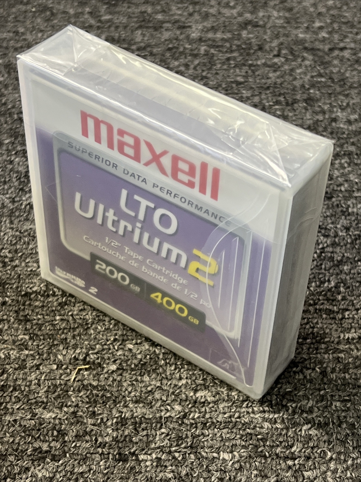 Lot of 5 NEW Maxell LTO Ultrium 2 (1/2") Tape Cartridges 400GB | eBay