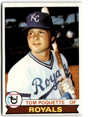 1979 Topps Tom Poquette Kansas City Royals #476 | eBay