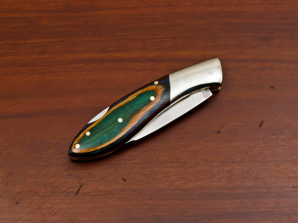 Rody Stan HAND MADE D2 STEEL BLADE POCKET FOLDING KNIFE - BACK LOCK ...