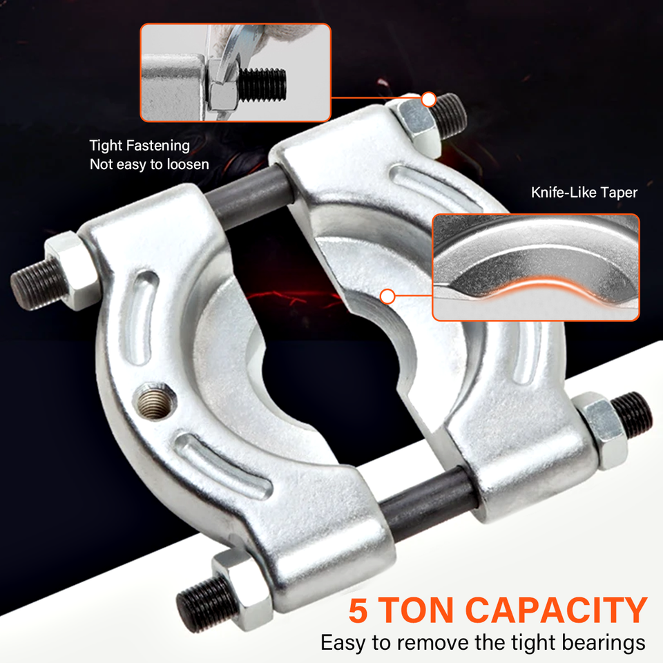 12PCS Gearbox Bearing Splitter Kit Gear Puller Fly Wheel Separator ...