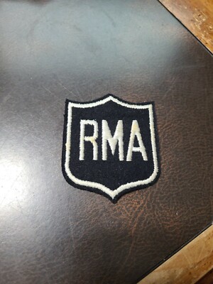 Vintage College University ROTC Patch RMA | eBay