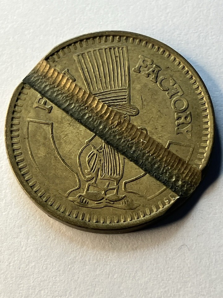 Fun Factory Grooved Modification Vintage Arcade Token #tq1 | eBay