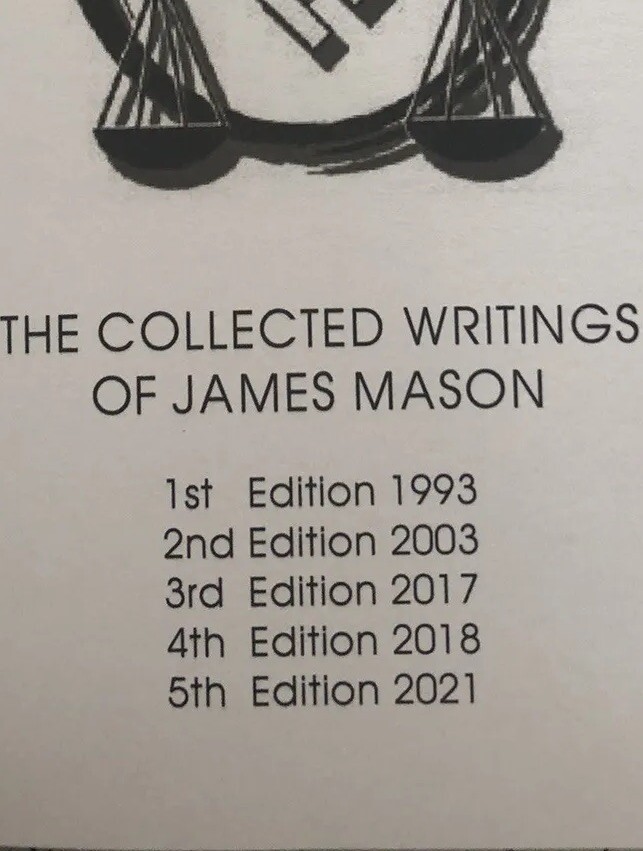 Siege - James Mason - Rare 5th Edition - Hardcover | eBay