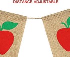 Apples Banner Burlap Fall Winter Party Decoration Classroom Decor ...