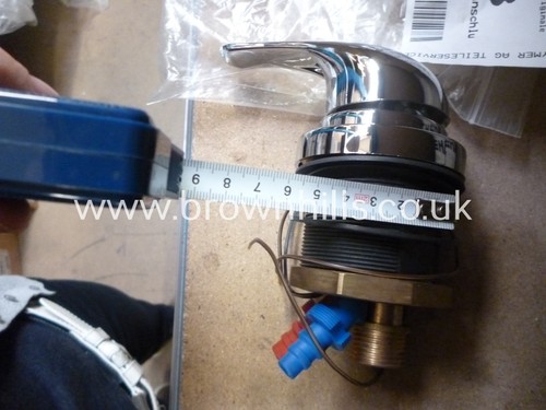 HYMER MOTORHOME & CARAVAN CHROME FINISH SINGLE MIXER SHOWER TAP ...