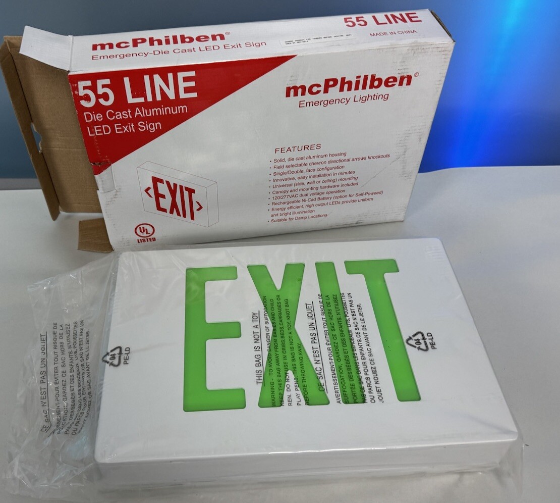 Emergency Directional Wall Light