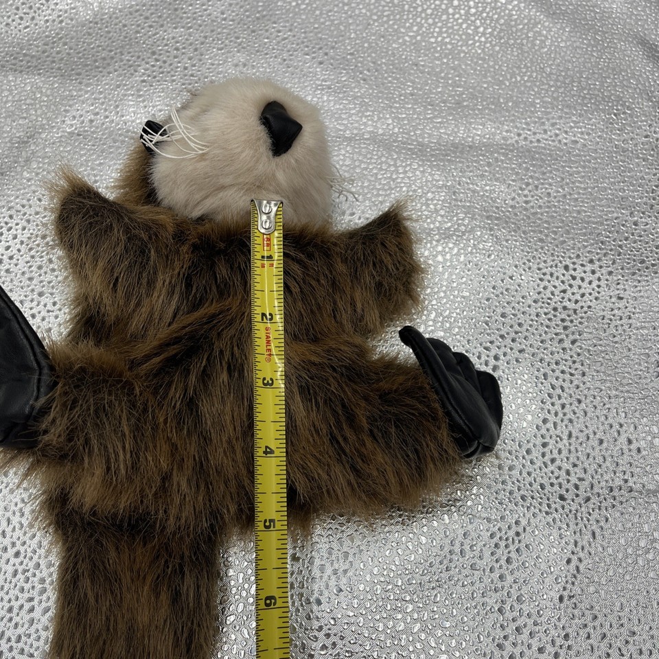 Folkmanis Baby Sea Otter Full Body Hand Puppet Stuffed Animal Plush | eBay