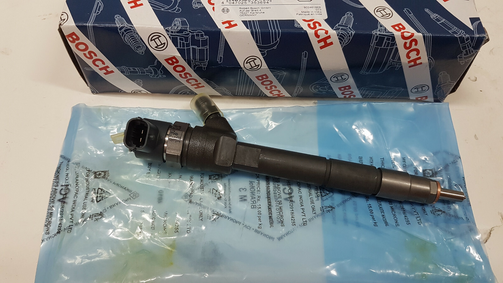 Bosch Fuel Injector 0445110634 for Renault Master 2.3 Trafic Vauxhall ...