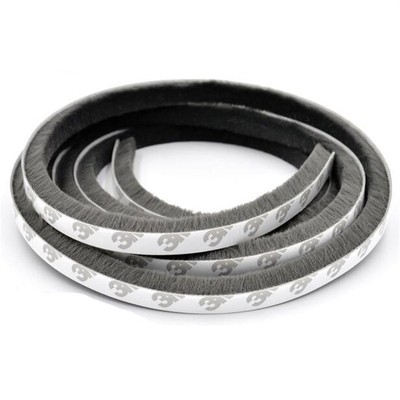 5M Self Adhesive Draught Excluder Brush Window Pile Seal Film Door ...