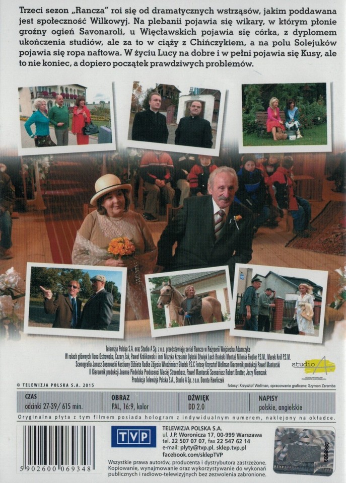 Ranczo - Sezon 3 (DVD 4 disc) serial TV POLISH POLSKI | eBay