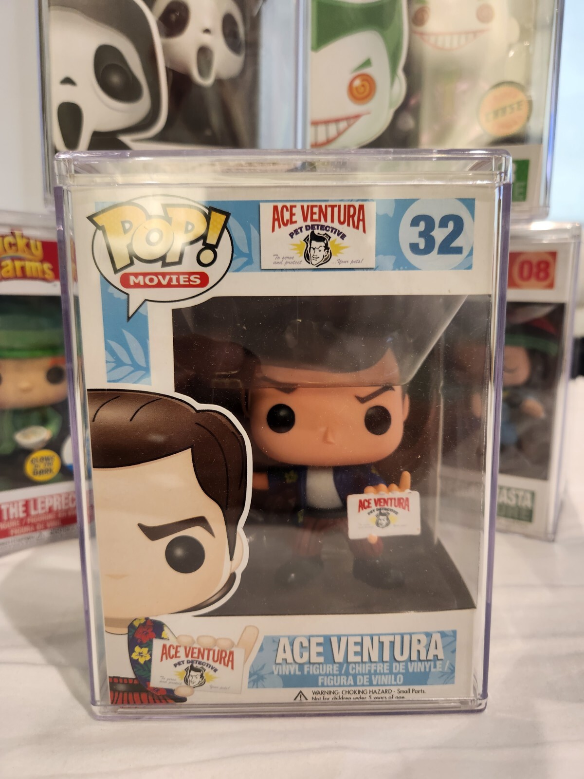 Funko Pop Ace Ventura #32 Vaulted/Retired Rare Grail w/stack - Great ...