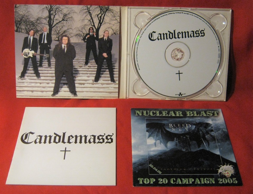 Candlemass - Candlemass CD. Ltd Ed Digipak 2005 Germany - Rock/Metal ...