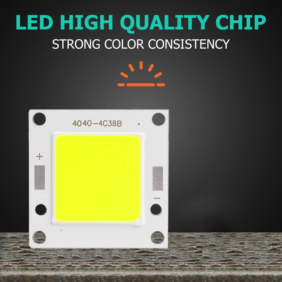 12V 30W COB LED Projector Lamp Chip Light Source for Searchlight (White ...