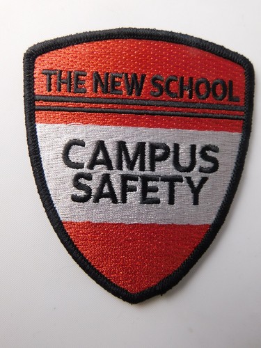 THE NEW SCHOOL CAMPUS SAFETY OFFICER PATCH SHOULDER CREST NYPOLICE ...