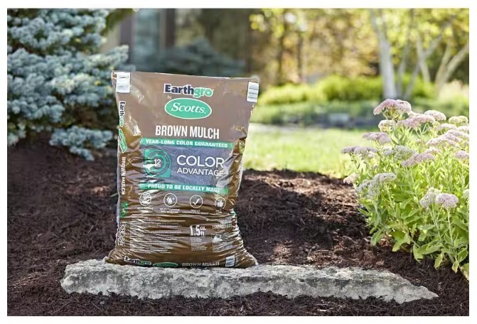 Lot of 6 bags total 7.5 Cu. Ft. Scotts Earthgro Brown Mulch. | eBay