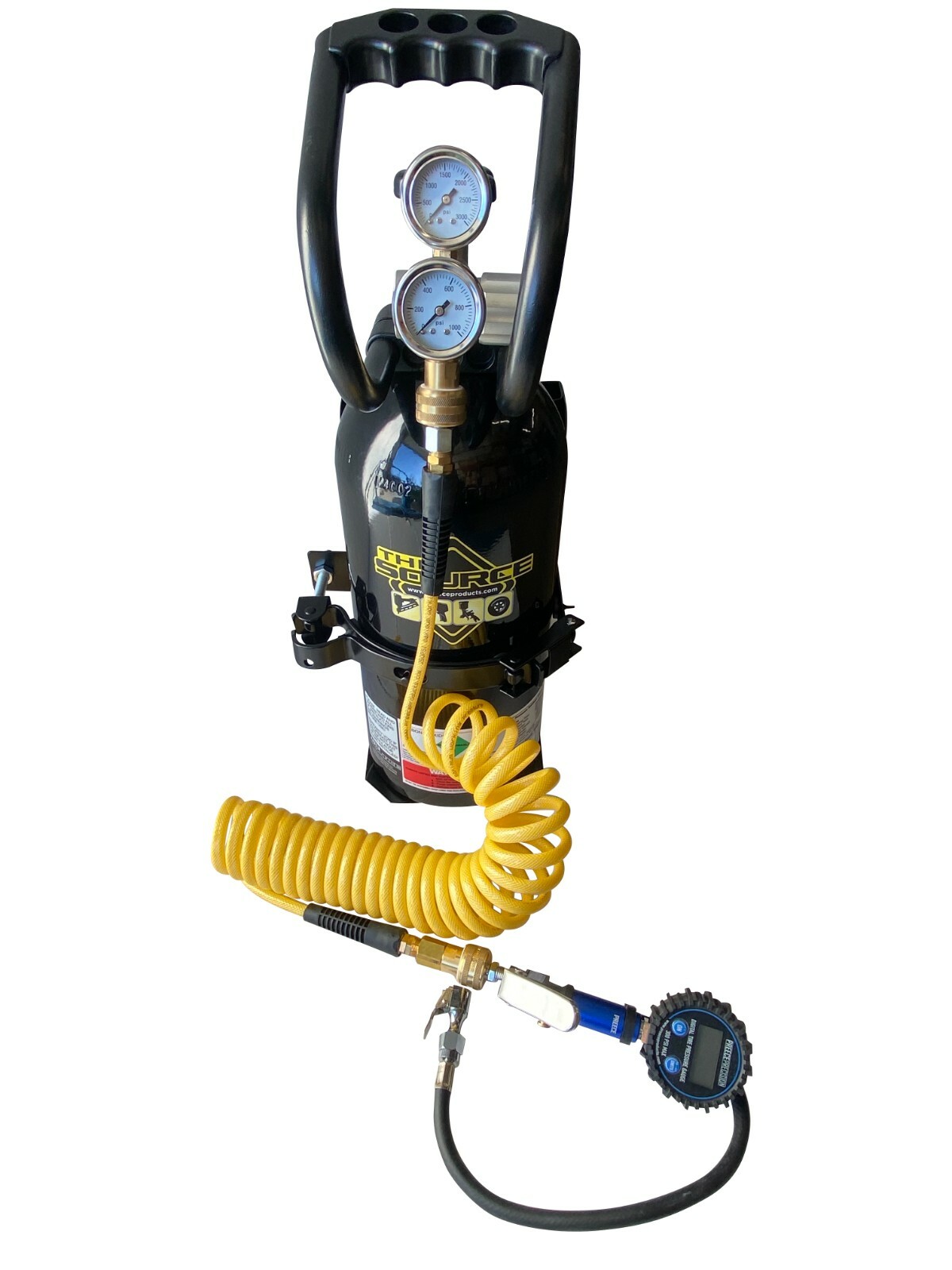PREECE PRECISION "The Source" 10 lb Co2 Tank Tire Inflation System | eBay