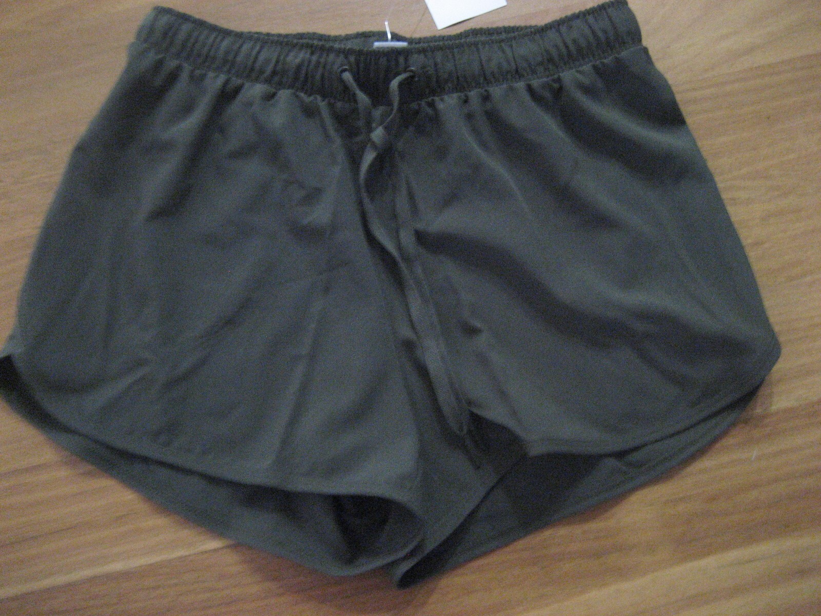 LADIES CUTE GREEN POLYESTER FITNESS SHORTS BY ANKO ACTIVE SIZE 10 - NWT ...