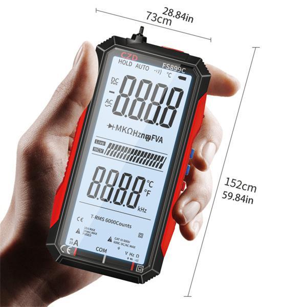 Digital Multimeter Charging Large Screen High-precision Automatic ...